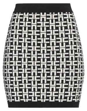 Elisabetta Franchi Mini Skirt Size Viscose, Polyamide - Black