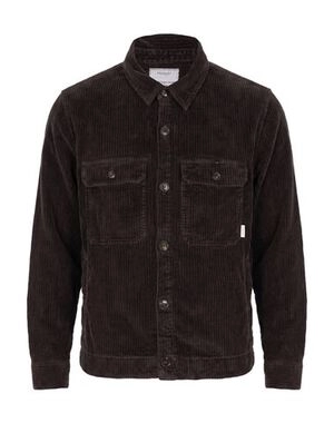 Crossley Jacket Dark Size Cotton, Elastane - Brown