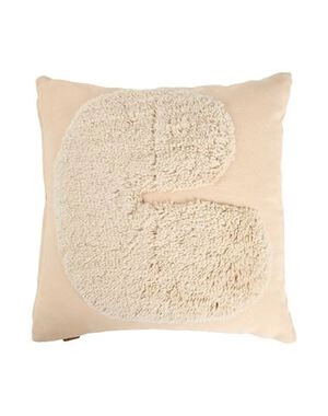 FERM LIVING Pillow Or Pillow Case Sand Cotton, Wool - Beige