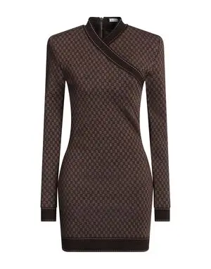 Balmain Mini Dress Size Merino Wool, Polyester