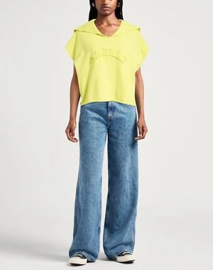 GAELLE PARIS Sweatshirt Lime Size Cotton, Polyester