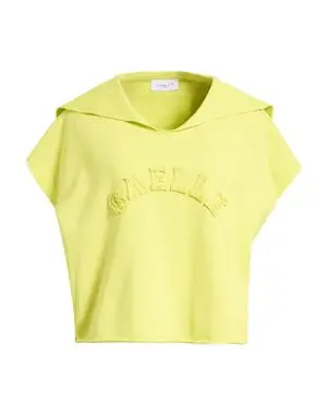 GAELLE PARIS Sweatshirt Lime Size Cotton, Polyester