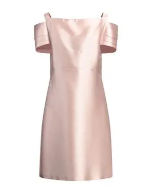 Alberta Ferretti Midi Dress Light Size Polyester, Silk