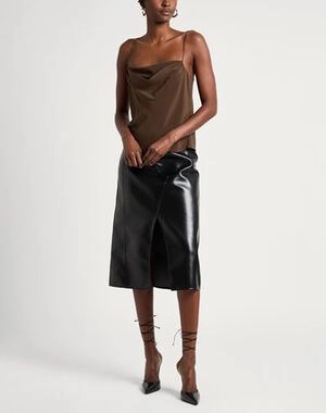 Balmain Top Chocolate Size Silk