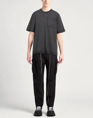 Alexander McQueen T-shirt Charcoal Size Cotton