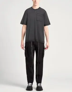 Alexander McQueen T-shirt Charcoal Size Cotton