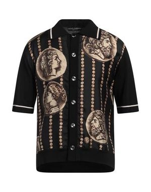Dolce & Gabbana Shirt Size Silk, Cotton - Black