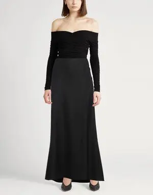 Alberta Ferretti Maxi Skirt Size Virgin Wool, Elastane