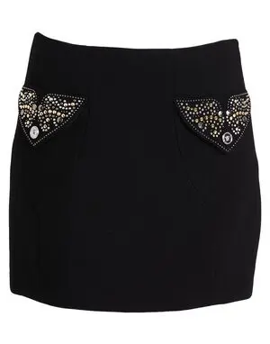 Versace Mini Skirt Size Virgin Wool