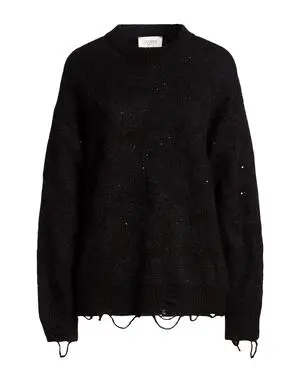 LANEUS Sweater Size Merino Wool, Polyester, Mohair Wool, Nylon, Wool