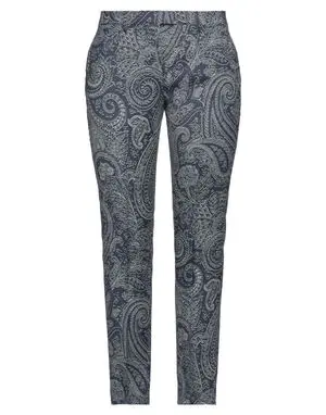 Etro Pants Midnight Size Viscose, Wool