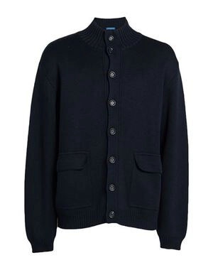 DANIELE FIESOLI Cardigan Midnight Size Wool, Acrylic - Blue