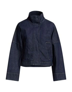 Max & Co. Denim Outerwear Size Cotton, Elastane - Blue