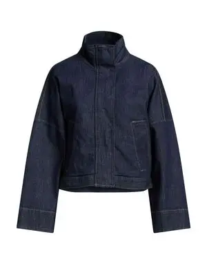Max & Co. Denim Outerwear Size Cotton, Elastane
