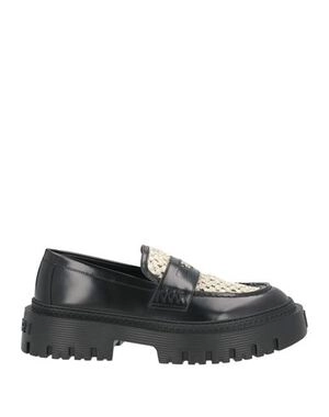 Amiri Loafers Size Leather, Textile Fibers - Black