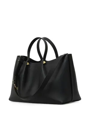 Valentino Garavani Vlogo Signature Large Leather Tote