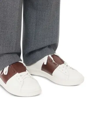 Valentino Garavani Open Royco Leather Sneakers