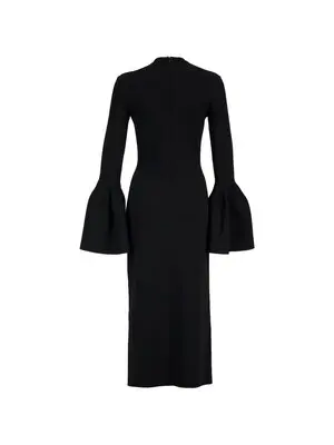 Stella McCartney Bell Sleeve Midi Dress