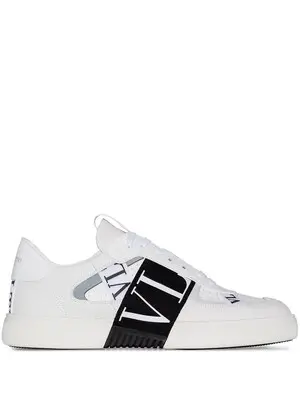 Valentino Garavani Vl7n Leather Sneakers - White