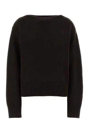 Gucci Chocolate Wool Blend Oversize Sweater - Brown
