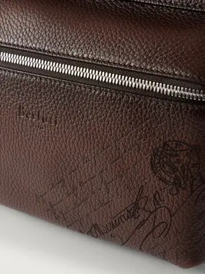 Berluti Time Off Full-grain Leather Backpack