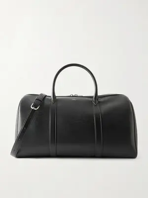 TOTEME Palmellato Large Textured-leather Weekend Bag
