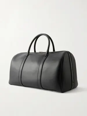TOTEME Palmellato Large Textured-leather Weekend Bag