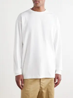 ORSLOW Cotton-jersey T-shirt - White