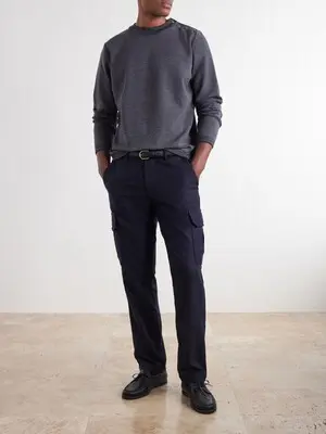 S.N.S. HERNING Naval Virgin Wool Sweater