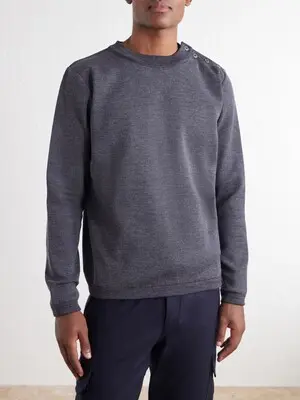 S.N.S. HERNING Naval Virgin Wool Sweater