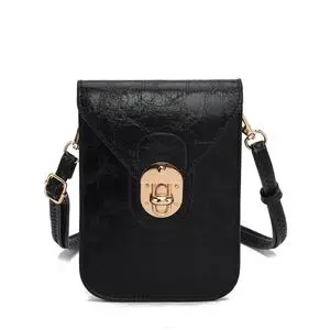 MKF COLLECTION BY MIA K. Havana Ii Phone Crossbody Bag - Black