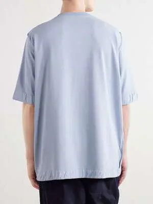CASEY CASEY Felix Garment-dyed Cotton-jersey T-shirt