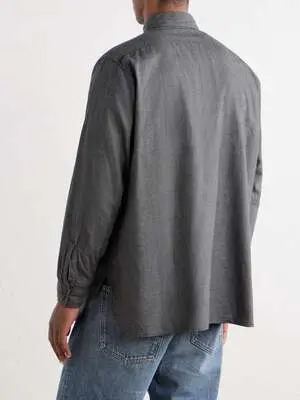 ORSLOW Checked Cotton And Tencel™ Lyocell-blend Flannel Shirt