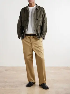 ORSLOW Straight-leg Cotton-twill Trousers