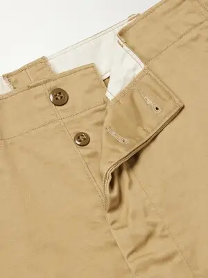 ORSLOW Straight-leg Cotton-twill Trousers