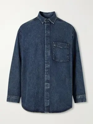 AGOLDE Boyle Denim Shirt - Blue