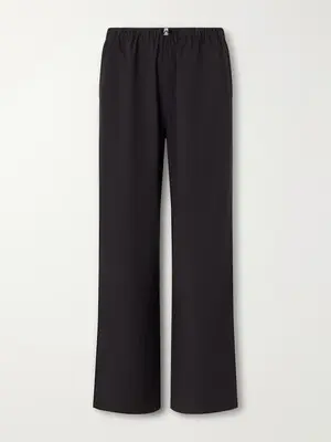 Literary Sport Nelson Straight-leg Shell Drawstring Trousers