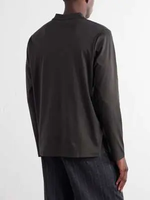 Nn07 Paul 3525 Organic Cotton-jersey Polo Shirt