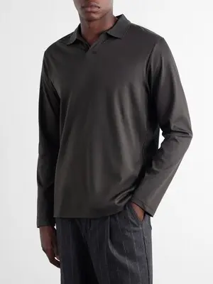 Nn07 Paul 3525 Organic Cotton-jersey Polo Shirt