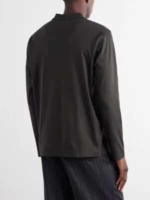 Nn07 Paul 3525 Organic Cotton-jersey Polo Shirt