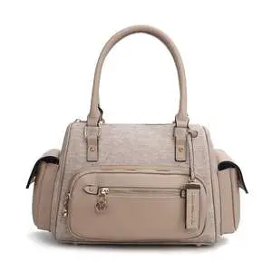 MKF COLLECTION BY MIA K. Neutrals Thalia Shoulder Bag Taupe - Black