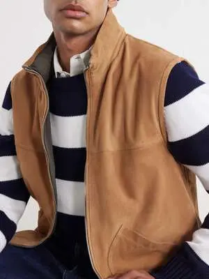 VALSTAR Reversible Suede Vest