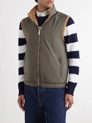 VALSTAR Reversible Suede Vest