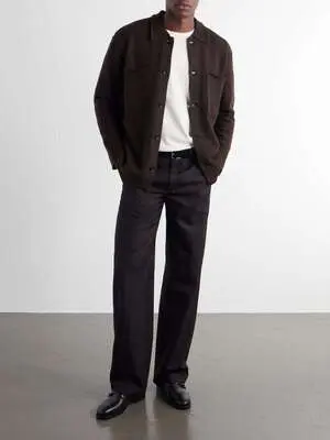 Nn07 Jonas 6398 Merino Wool Overshirt