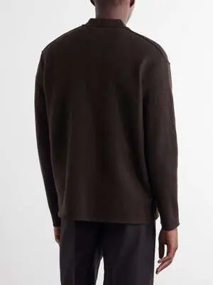 Nn07 Jonas 6398 Merino Wool Overshirt