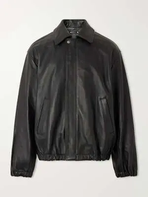 SSSTEIN Leather Jacket - Black