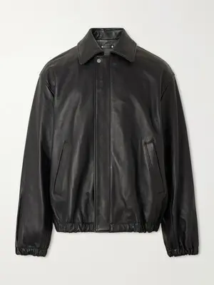 SSSTEIN Leather Jacket - Black