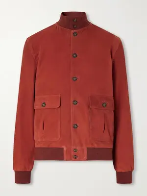 VALSTAR Valstarino Suede Jacket - Red