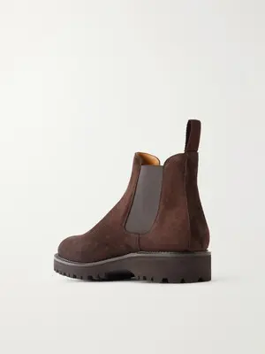 John Lobb Lawry New Standard Suede Chelsea Boots
