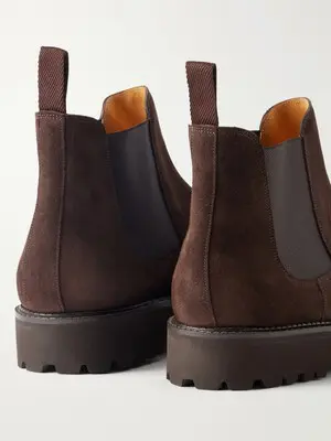 John Lobb Lawry New Standard Suede Chelsea Boots